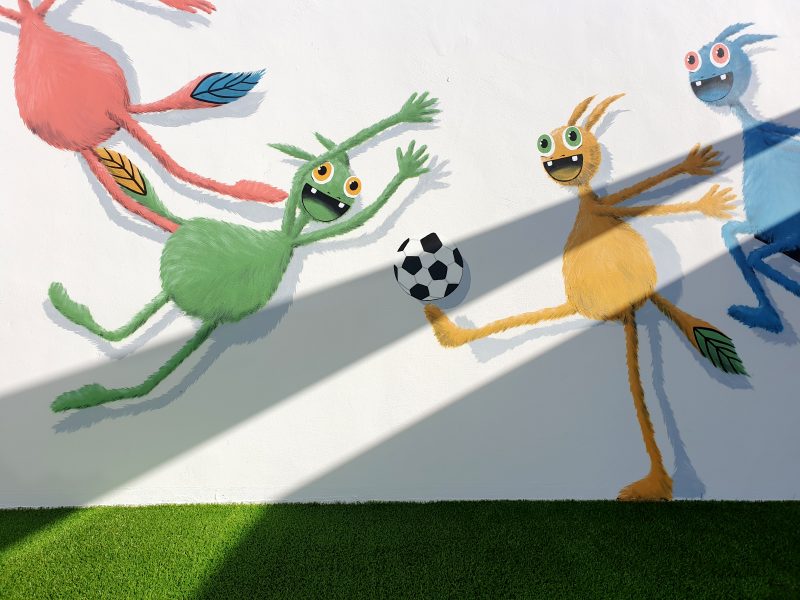 two soccer monsters - Susan Respinger